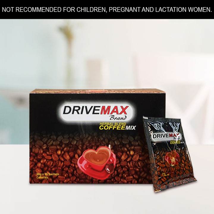 DMX Drivemax Brand Herbal Blend Coffee Box of 15'S | Lazada PH