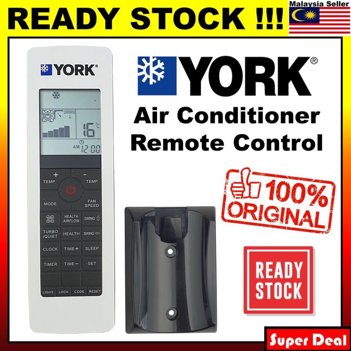 [] YORK Air Cond Aircond Remote Control (YK-1314) | Lazada