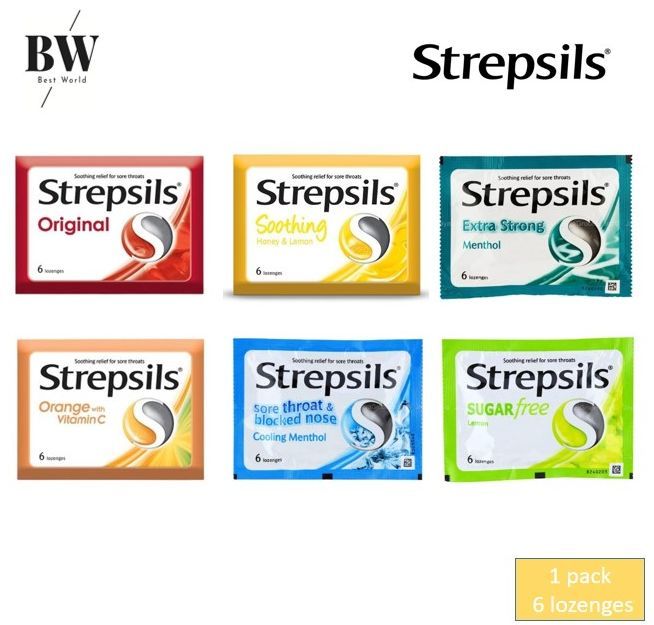 Strepsils Lozenges Sore Throat Candy | Lazada