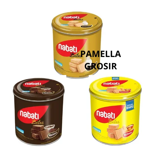 WAFER KALENG NABATI WAFER BITES SNACK LEBARAN JAJAN LEBARAN 240 GR ...