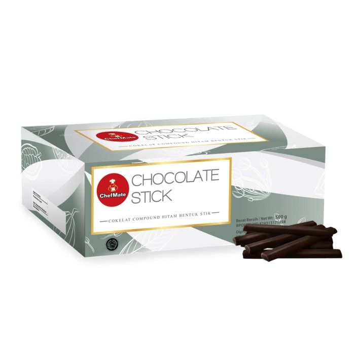 Chefmate chocolate stick coklat batang coklat batang stik 100 gram ...