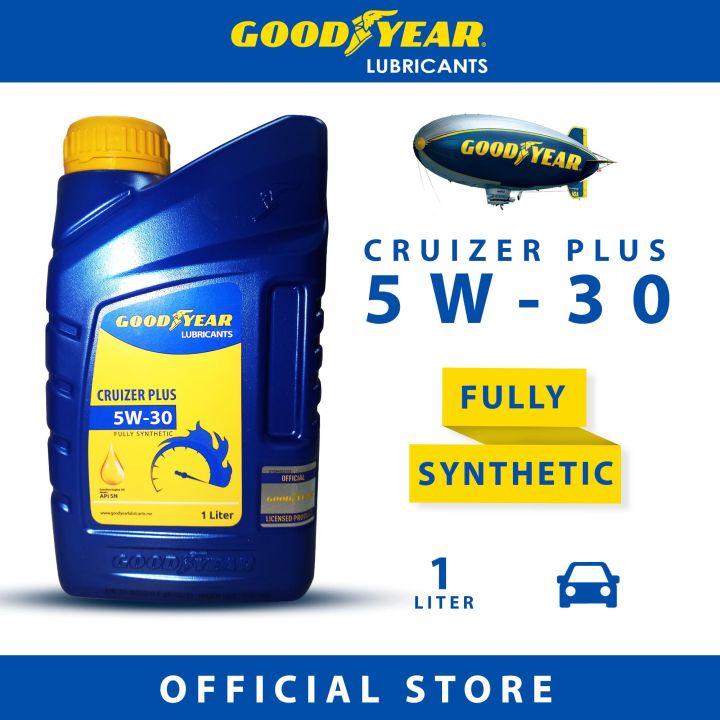 GOODYEAR Fully Synthetic CRUIZER PLUS 5W30 Gasoline Engine Oil (1 Liter ...