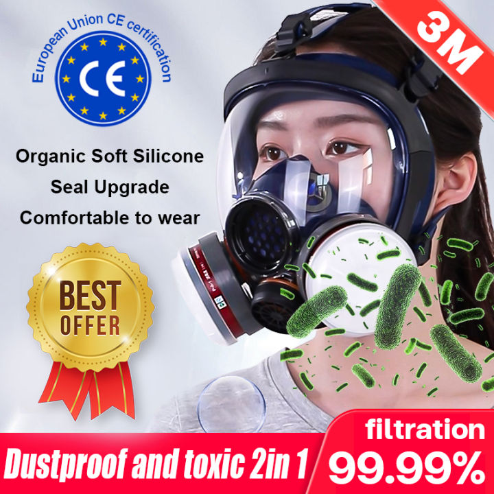 Filters 99.99%of toxic gases 8 in 1 Chemical Anti-DustPaint Industrial ...