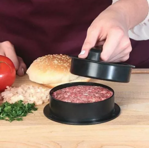 Shop Raiser 3 in 1 Burger Pattie Maker Meat Shaper | Lazada PH
