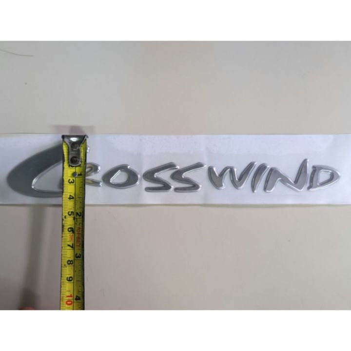Crosswind Chrome Decals | Lazada PH