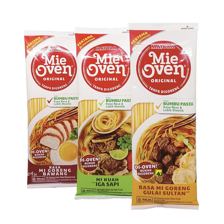 MIE OVEN ORIGINAL 3 VARIAN RASA | Lazada Indonesia