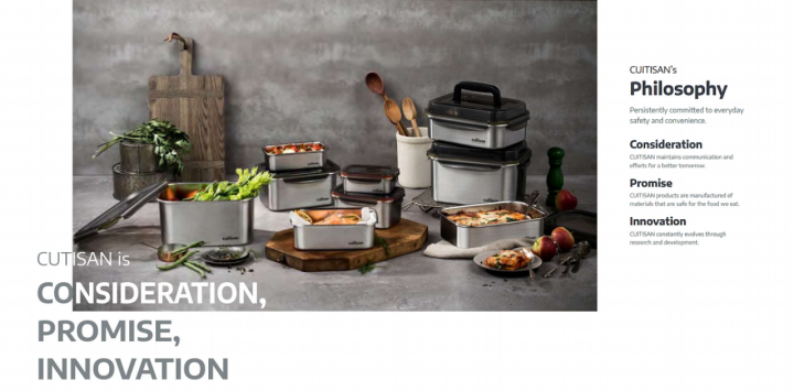 CUITISAN PARTITION RECTANGLE NO.2 【370ML】 酷艺师 征旅系列 方形两隔餐盘(中） | Lazada