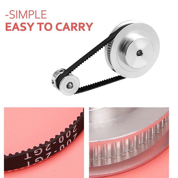 【Ready Stock&COD】1/2XPCS 2Gt Synchronous Wheel 1:3 Reduction ...