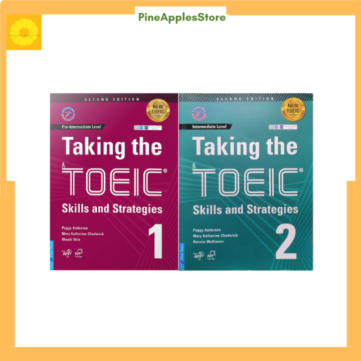 Sách Taking The Toeic Skills and Strategies 1&2 ,file nghe gửi qua mail | Lazada.vn