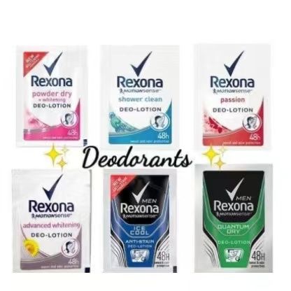 Rexona motionsense Sachet 60pcs/120pcs | Lazada PH