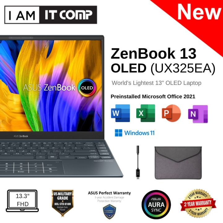 ASUS ZENBOOK 13 OLED (UX325EA) i5-1135G7/8GB/512GB SSD/13.3" FHD OLED ...