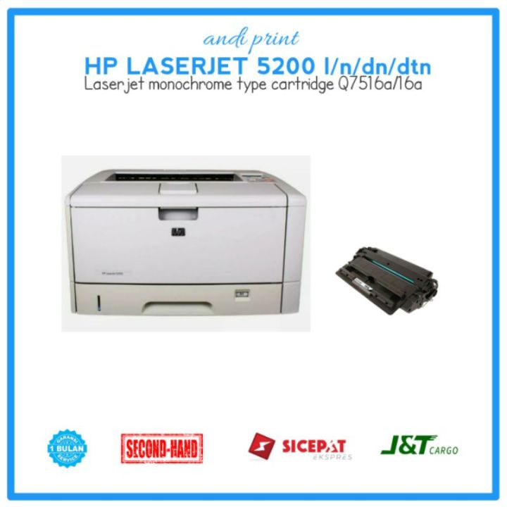 Printer hp laserjet 5200(A3) Cocok buat kertas kalkir dan buat notaris ...