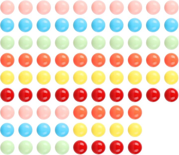 12mm Game Repment Marbles Balls,84pcs Acrylic Game Balls for Board Game ...