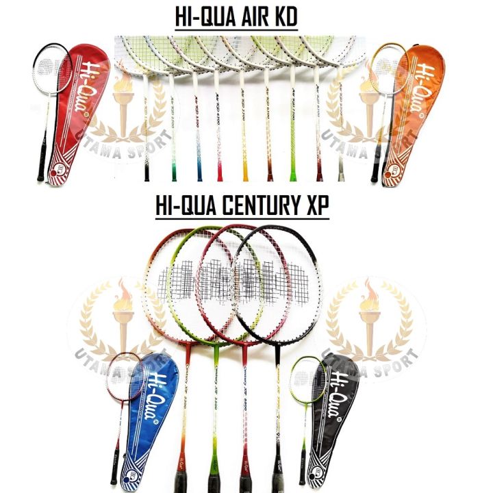 Raket Badminton / Bulutangkis Hi-Qua Air KD All Around / Century XP ...