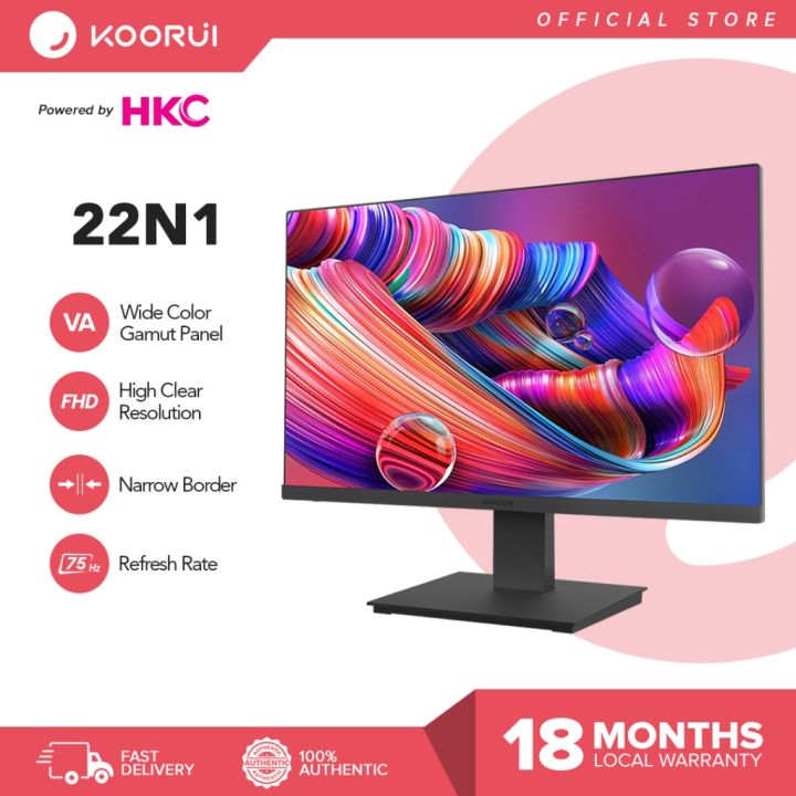 Koorui 22n1 Powered by Hkc Va 75 Hz 1920 x 1080 21.5 Inch / Koorui ...