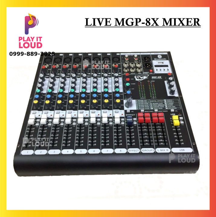 LIVE MGP-8X PRO MIXER MGP SERIES MIXING CONSOLE | Lazada PH