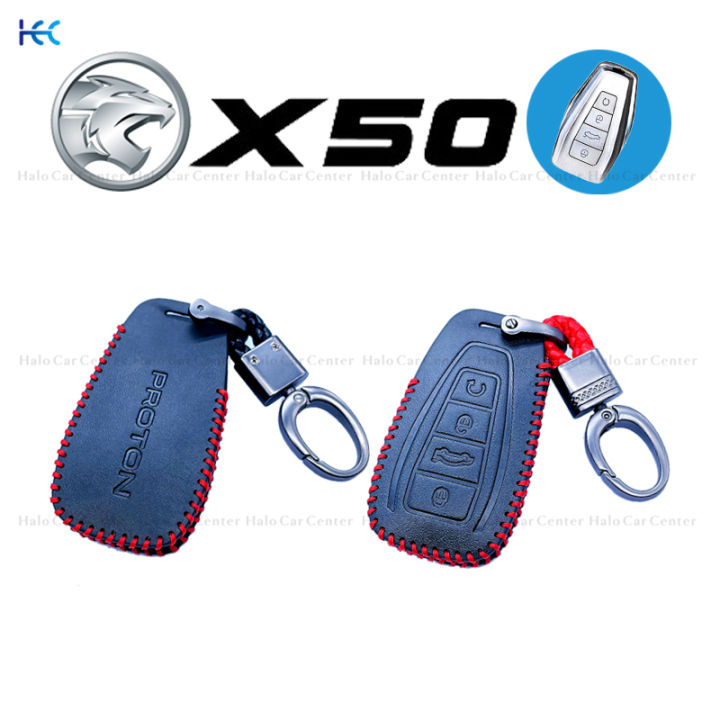 【Ready Stock】100% Genuine Leather Key Cover For Proton X50 X-50 | Lazada