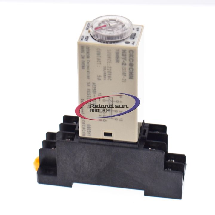 1PCS AC220V DC24V DC12V AC36V AC110V Rotary Knob DPDT 1S/5S/10S/30S/60S/180S/5M/10M/30M/60M ...