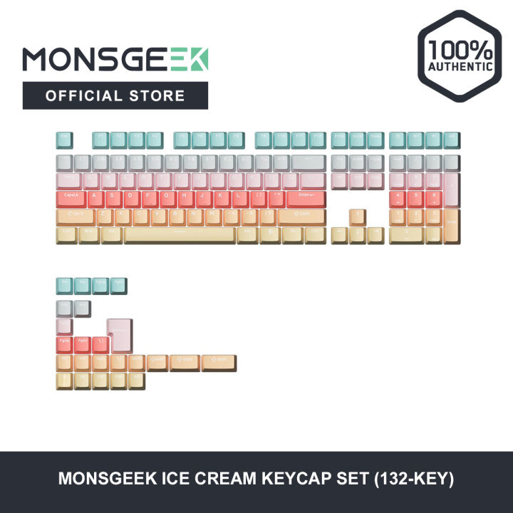 MonsGeek Ice Cream Keycap Set (132-Key) | Lazada PH
