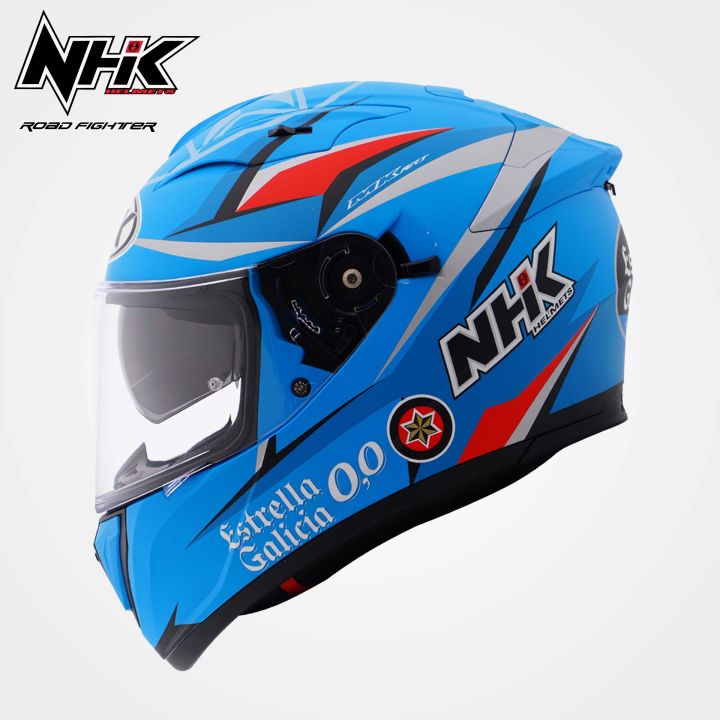 NHK Helmets GP-Prime Estrella Galicia Dual Visor | NHK Helmets Official | Lazada PH