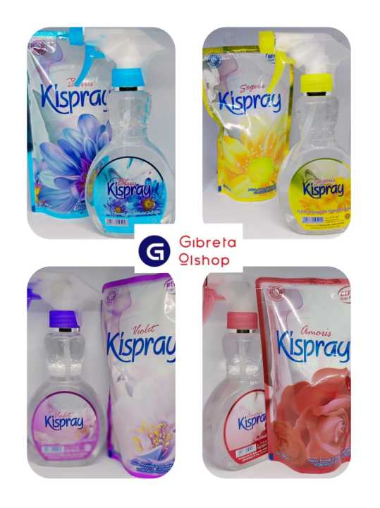 Promo Kispray Paket Botol 318 ml + Bonus Kispray Refill Pouch 300ml ...