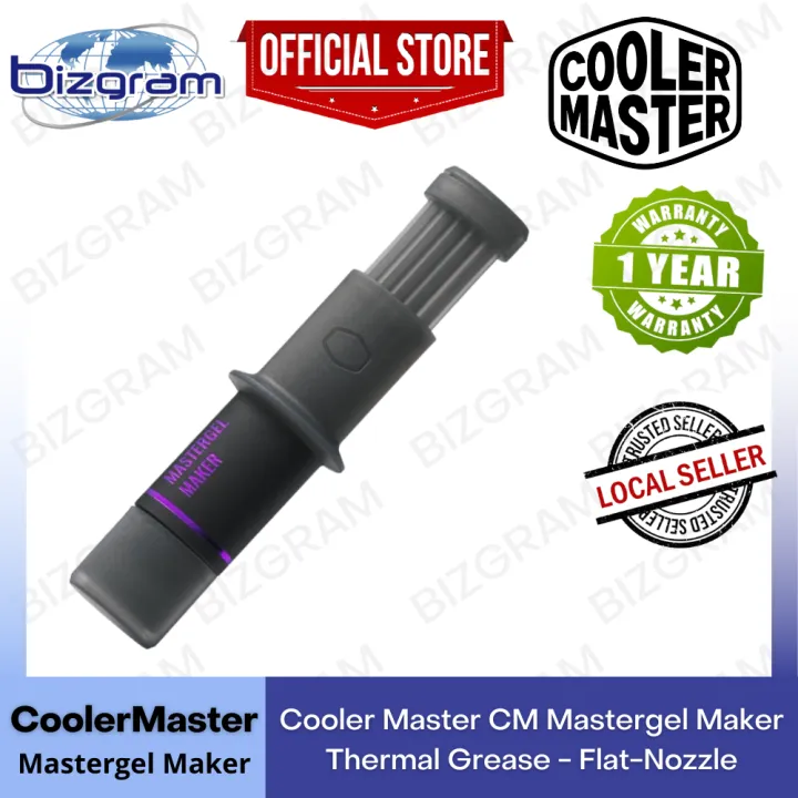 Cooler Master CM MASTERGEL MAKER THERMAL GREASE - FLAT-NOZZLE | Lazada ...