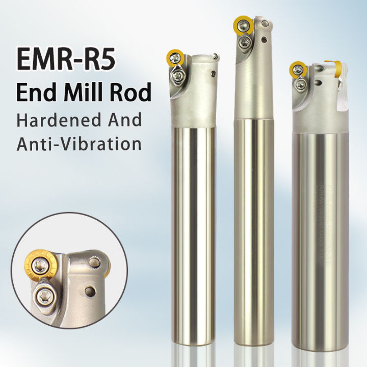 YI CHANG CNC End Mill Holder Round Nose Bull EMR Milling Cutter Tool ...