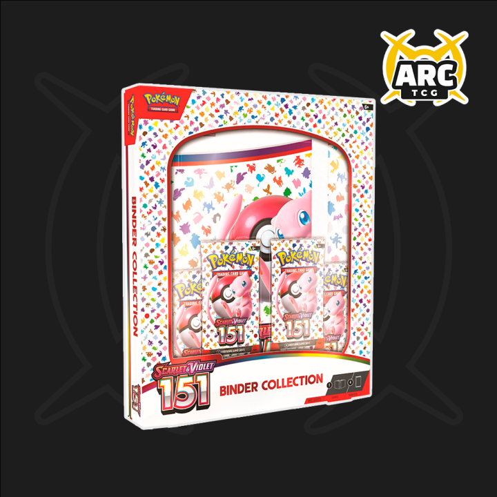 151 Binder Collection - Pokémon TCG: Scarlet & Violet - 151 Box Set ...