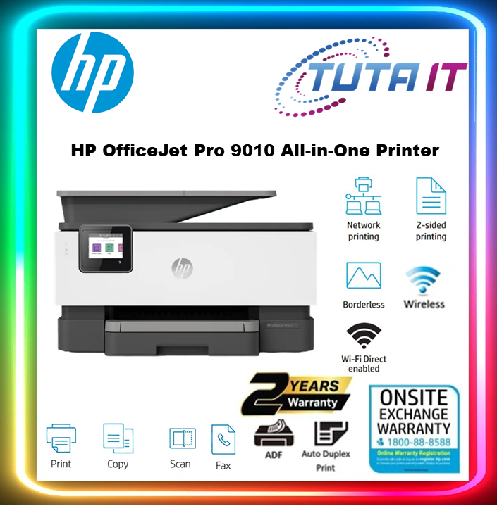 Ready stock]HP OfficeJet Pro 9010 All-in-One Printer (1KR53D) | Lazada