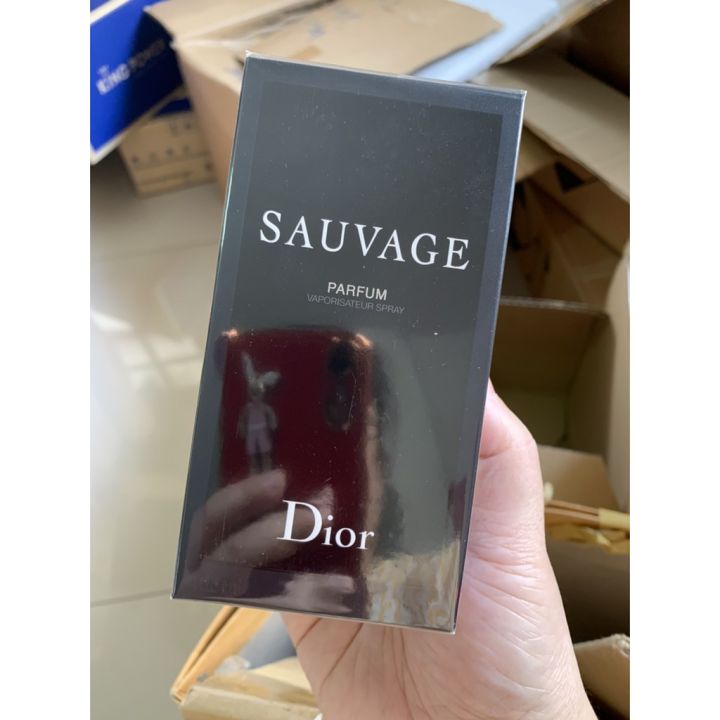 🛍 (The New Parfum) Christian Dior Sauvage Parfum 100ml. กล่องซีล ป้าย ...