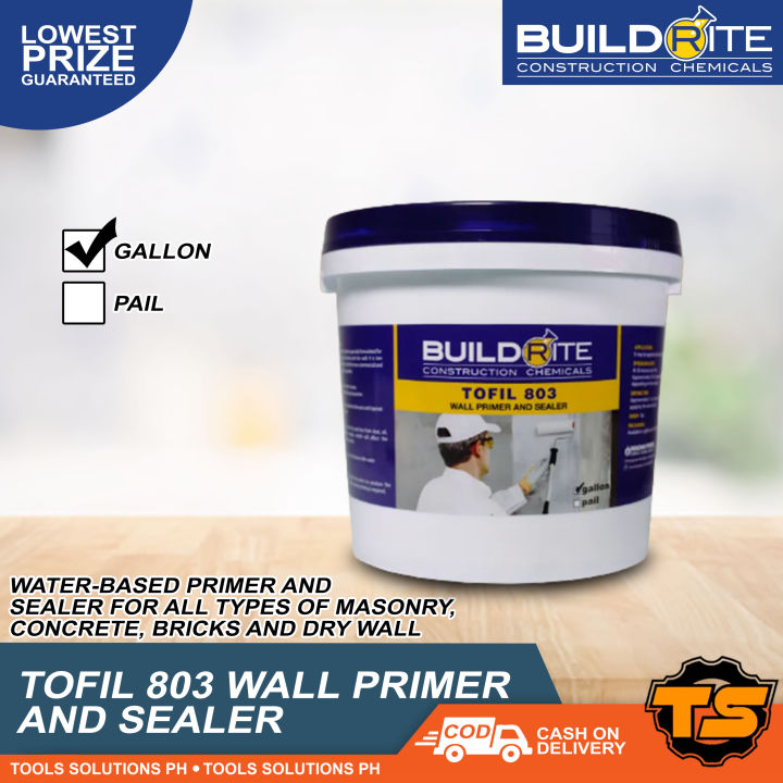 BUILDRITE TOFIL 803 - water-based primer and sealer | Lazada PH
