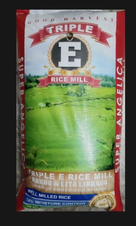 Triple-E Super Angelica Rice 50kg | Lazada PH