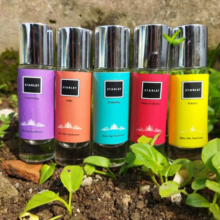 Body Mist Parfum Spray Starlet Jolly Wanita Pria Pengharum Badan 30ml ...