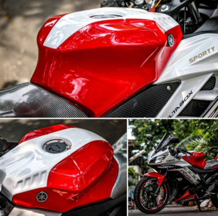 Cover tangki r15 v2 model r1 Cover tanki r15 v2 model R1 Kondom tanki ...