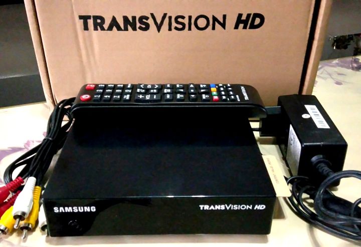 Satellite Decoder Transvision SAMSUNG HD Gratis Paket Diamond 3 bln ...