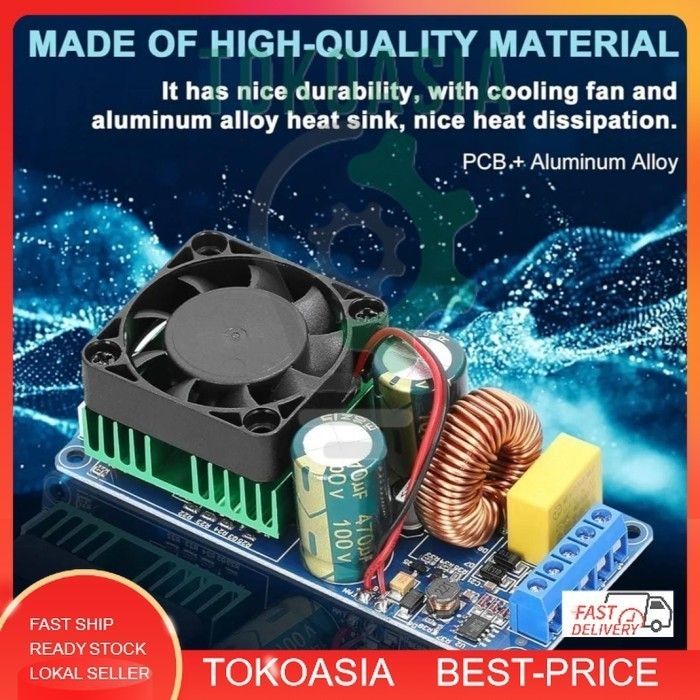 IRS2092S Digital Power Amplifier 500W Mono Channel Class Digital HiFi ...