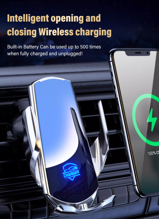 Electric Cell Phone Holder Auto Sensor Opening and Closing Wireless ...