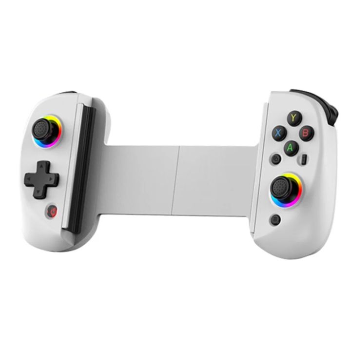 (YNVK) D8 Telescopic Game Controller RGB Light Mobile Game Controller ...