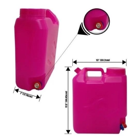 20L - ACTUAL PHOTO aesthetic water container 5gallons/20L slim jug ...