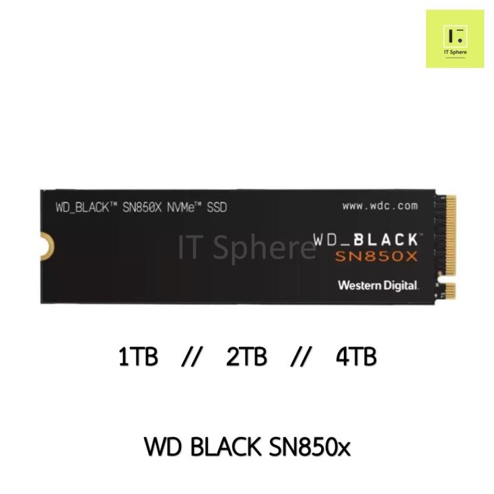 [1TB 2TB 4TB] SSD M.2 WD BLACK SN850x 1TB 2TB 4TB NVMe GEN 4 ...