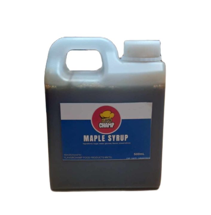 FLAVOR CHAMP Maple Syrup for pancake, waffle, ice cream, cakes, dessert ...
