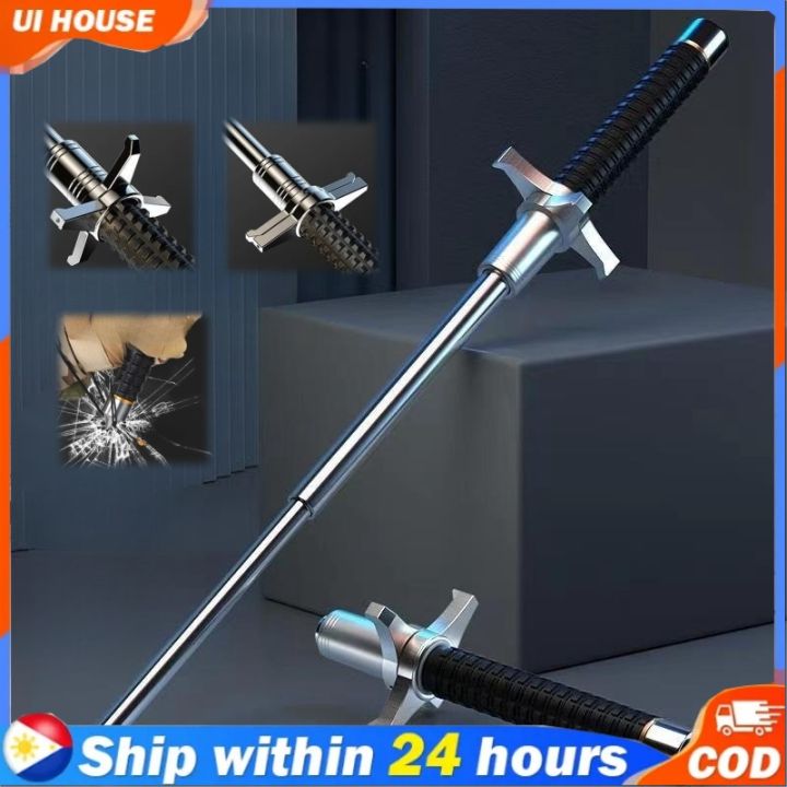 Expandable security guard night stick metal 50cm/65cm/95cm for option ...