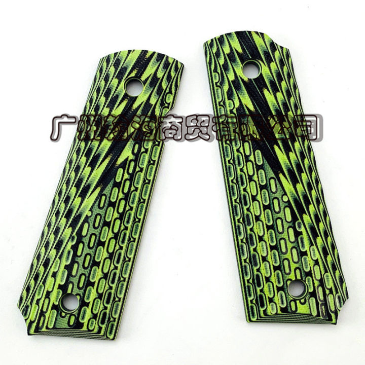 Hot Style 1911 Grips Handle G10 Patch G10 Handle Customized Tactical ...