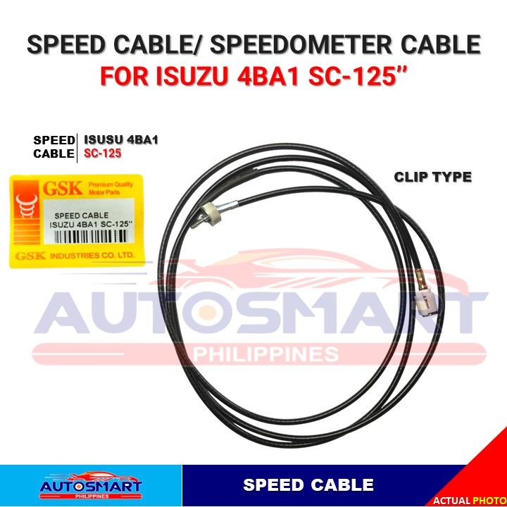 SPEED CABLE/ SPEEDOMETER CABLE FOR ISUZU 4BA1 SC-125’’ | Lazada PH