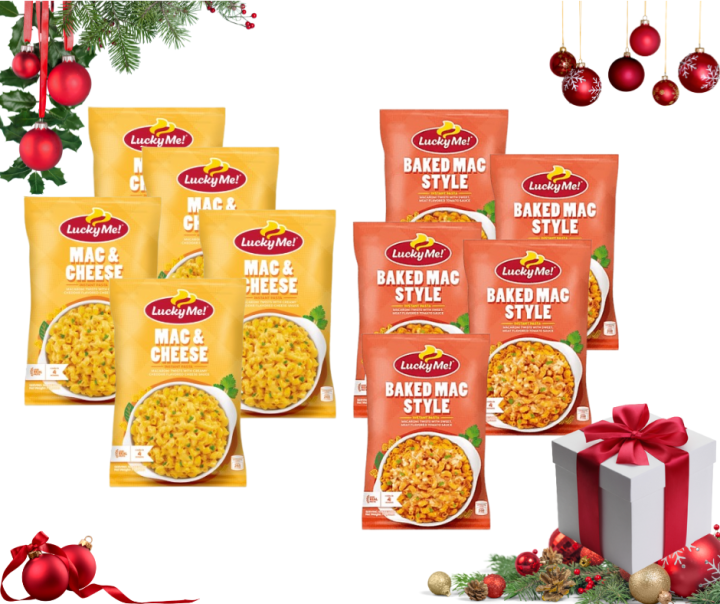 050 Lucky Me Instant Pasta Baked Mac Style and Mac Cheese 5pcs | Lazada PH
