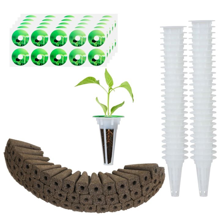 【Customizable】 50pc Growing Sponge Hydroponic Supplement Seedling Pot ...