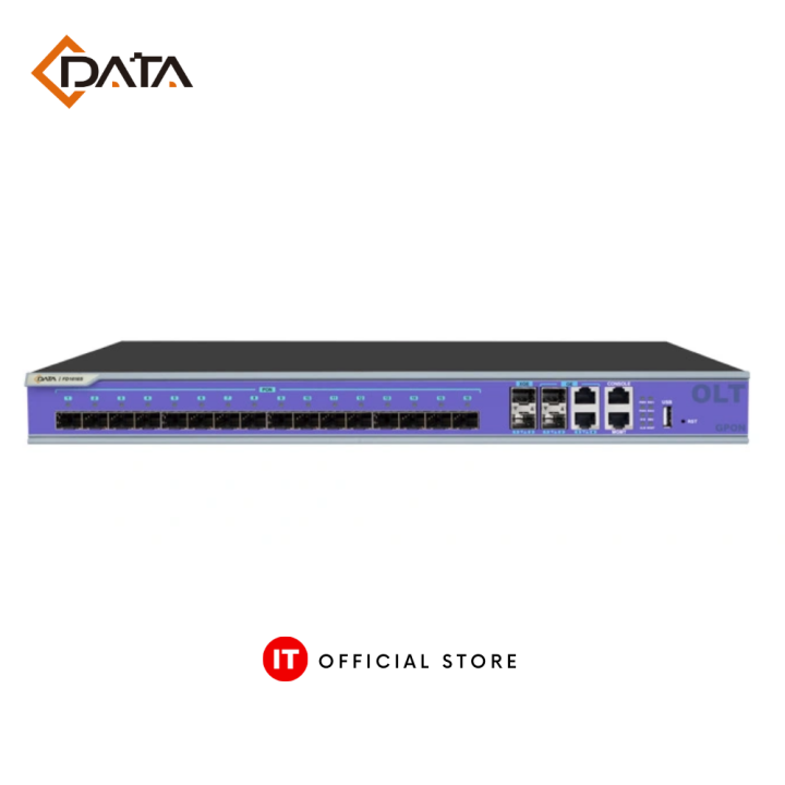 CDATA OLT FD1616S-B1 - 16PON GPON OLT with Dual AC Power Supply, w/ (16 ...