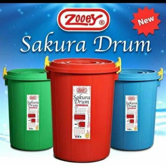 ZOOEY DRUM SAKURA 50, 70, 100 LITERS | Lazada PH