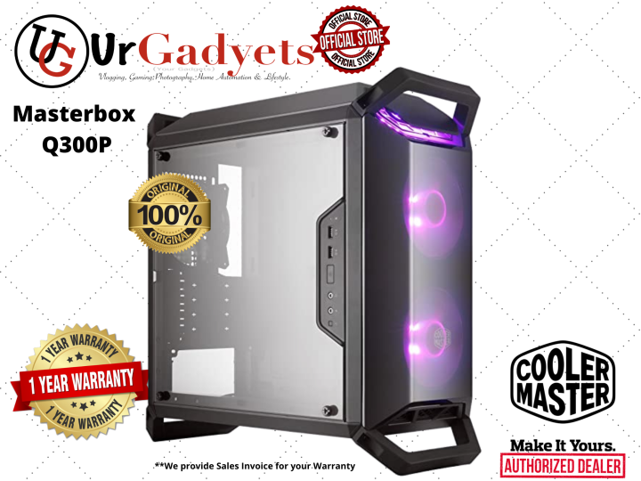 Cooler Master Masterbox Q300P mATX Tower Desktop Case | Lazada PH