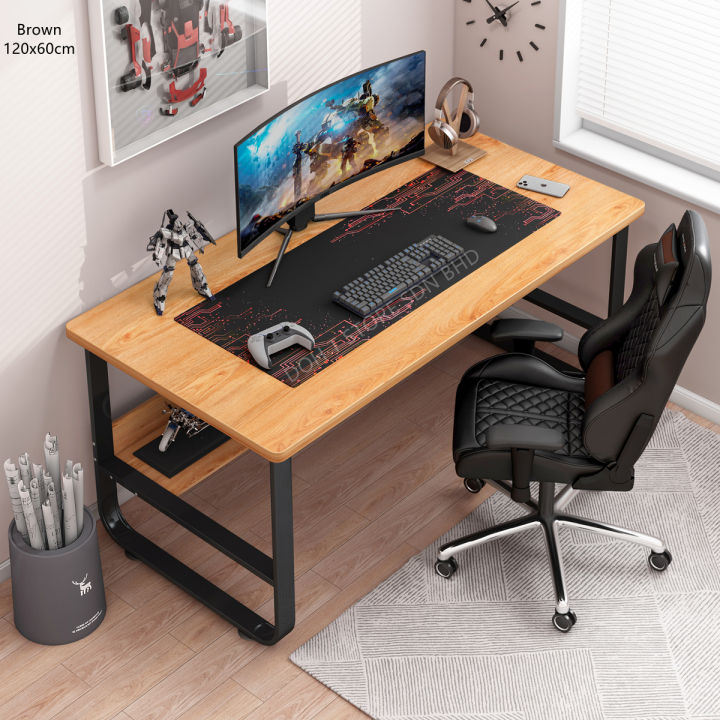 Modern Wood Home Office Table 120x60 Study Table Living Room ...